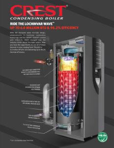 Lochinvar Crest Condensing Boiler - Oslin Nation Co.